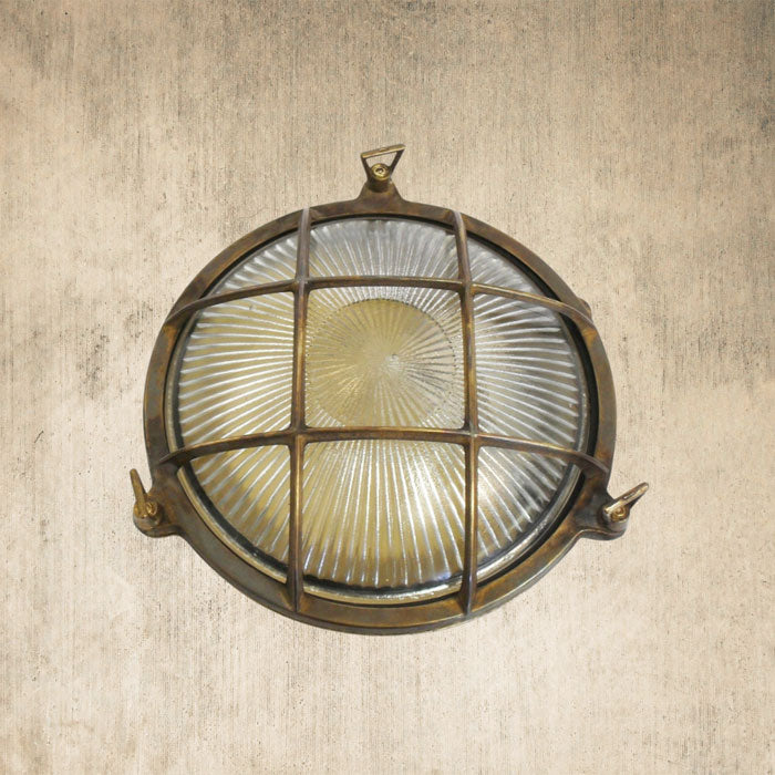 Navigator Small Porthole Bulkhead in Antique Brass 05847 | Castle ...